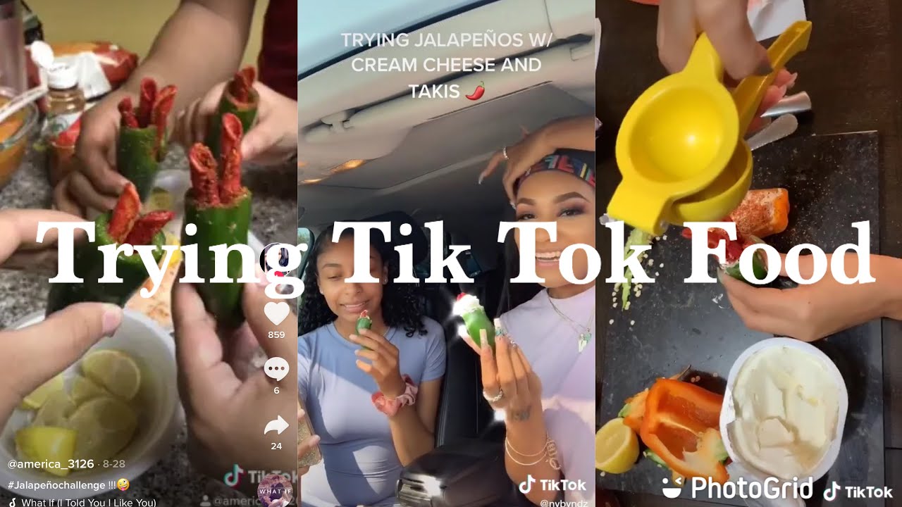 Trying A Tiktok Food Hack Jalapeños Cream Cheese And Takis Aria