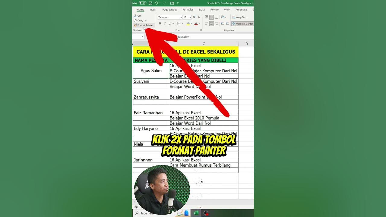 Cara Menghilangkan Kotak di Excel #belajarexcel #microsoftexcel #tutorialexcel #exceltips #excel ...