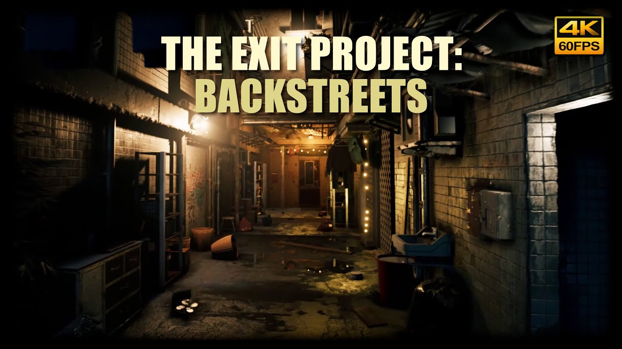 The Exit Project Backstreets (PS5) First Minutes Gameplay on PS5 Pro ...