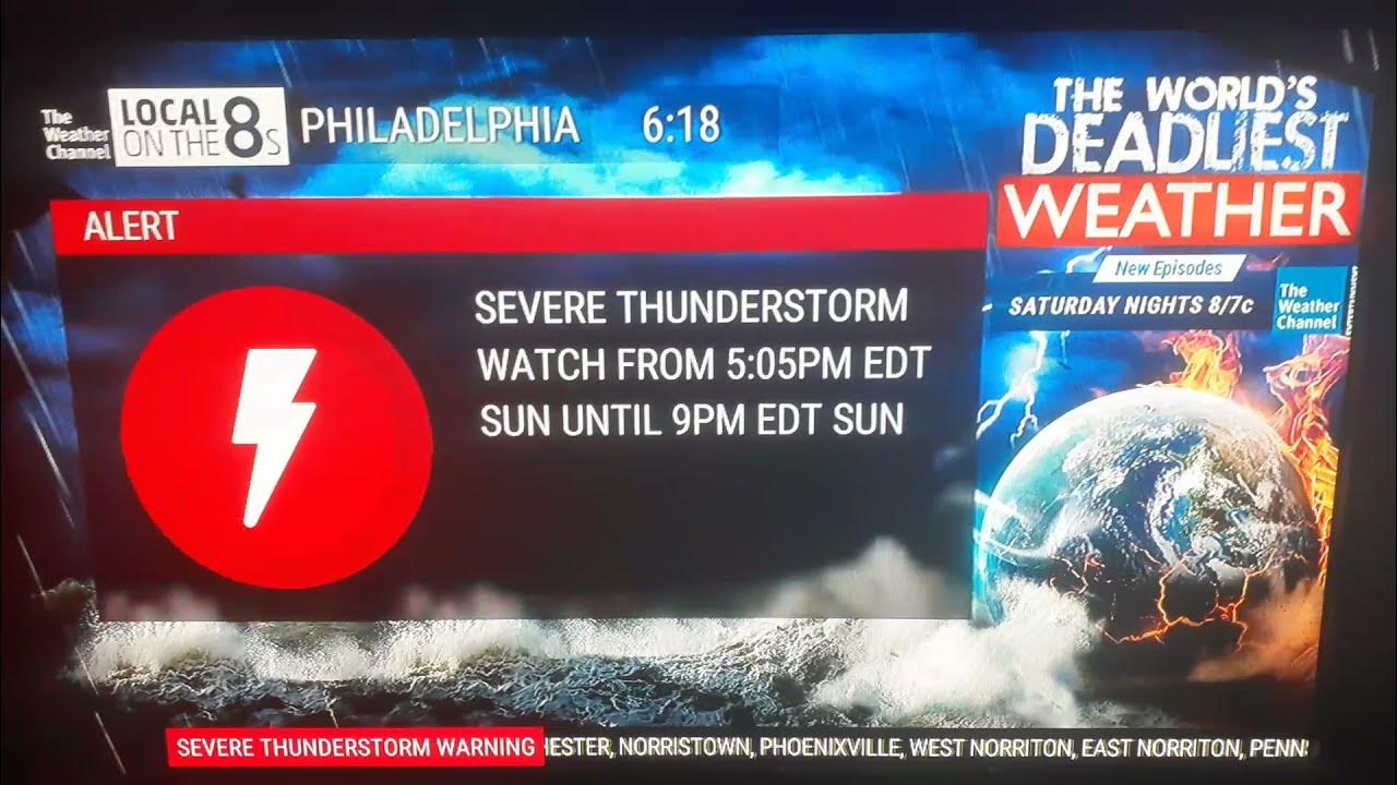 TWC Local on the 8s (#54) - 3/28/2021 at 6:18pm (+Severe Thunderstorm Warning) - YouTube