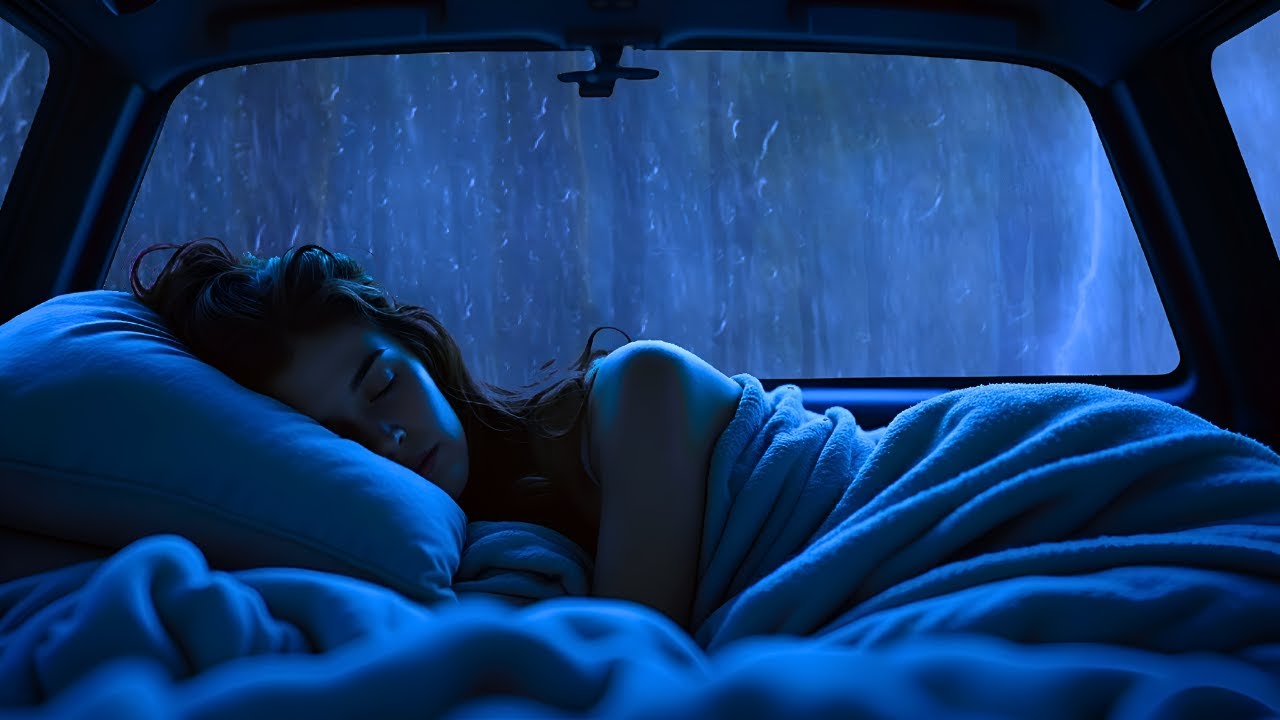 Locked in the Storm – Cozy Car Trunk Rain for Deep Sleep & Anxiety ...