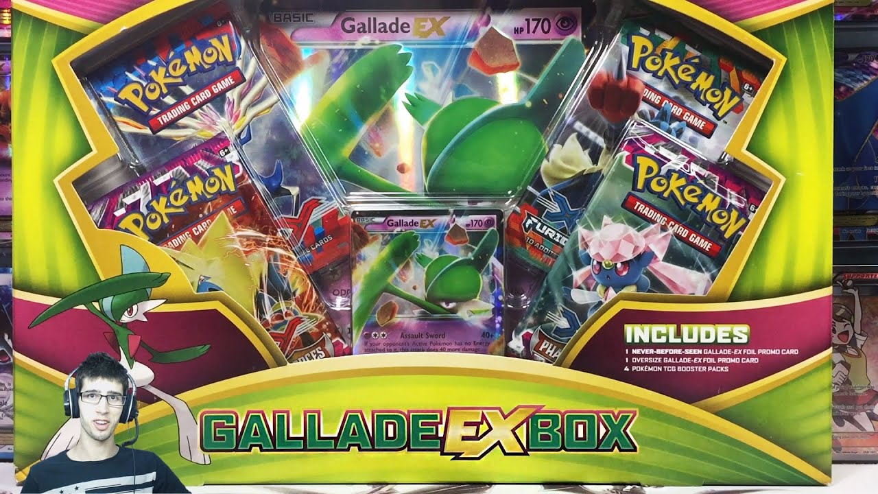 Opening a Pokemon Gallade EX Promo Box! - YouTube
