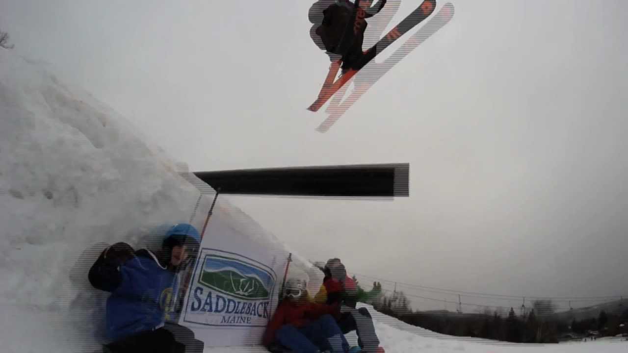 Saddleback Terrain Parks- Friday Night Rail Jam - YouTube