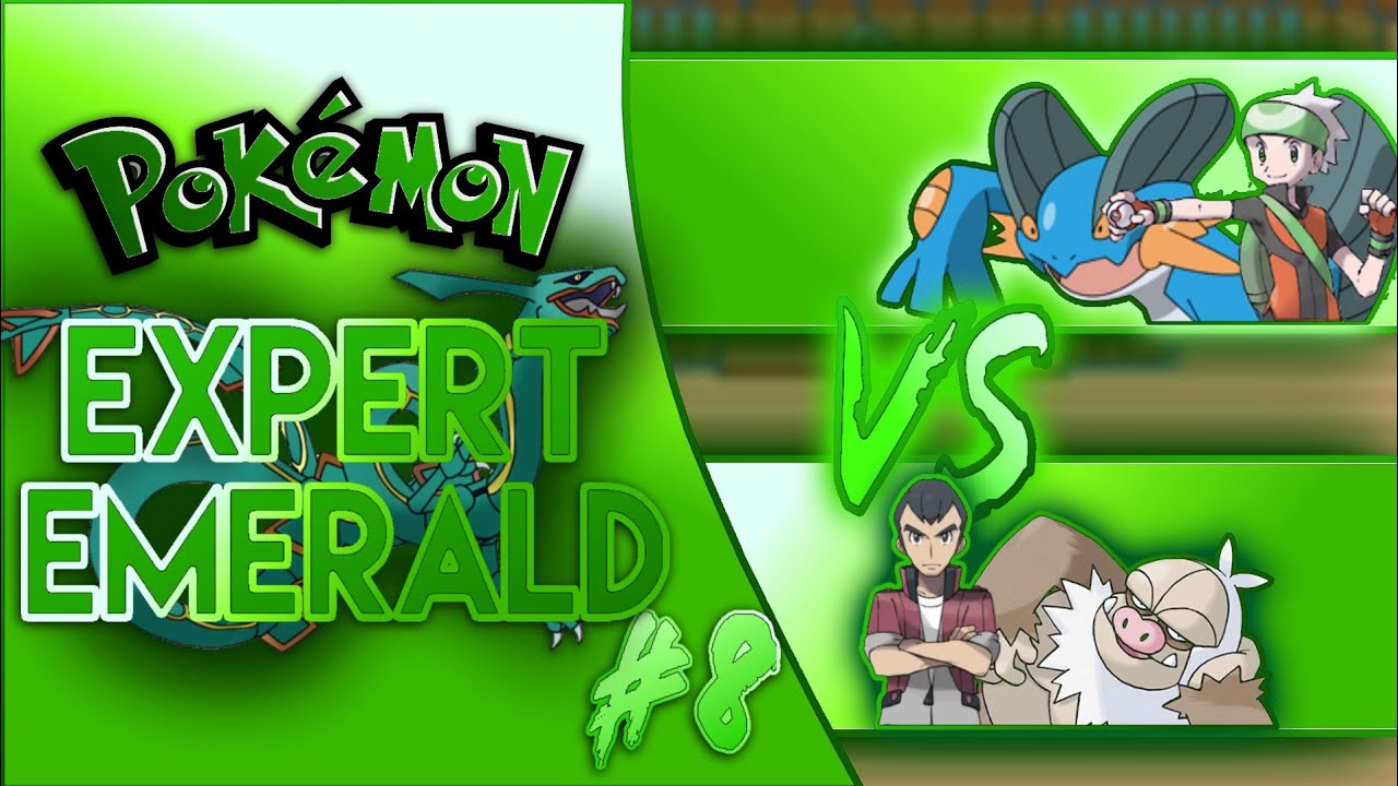 Lutando contra o Pai!! Ginásio do norman -Pokémon expert emerald #8 ...