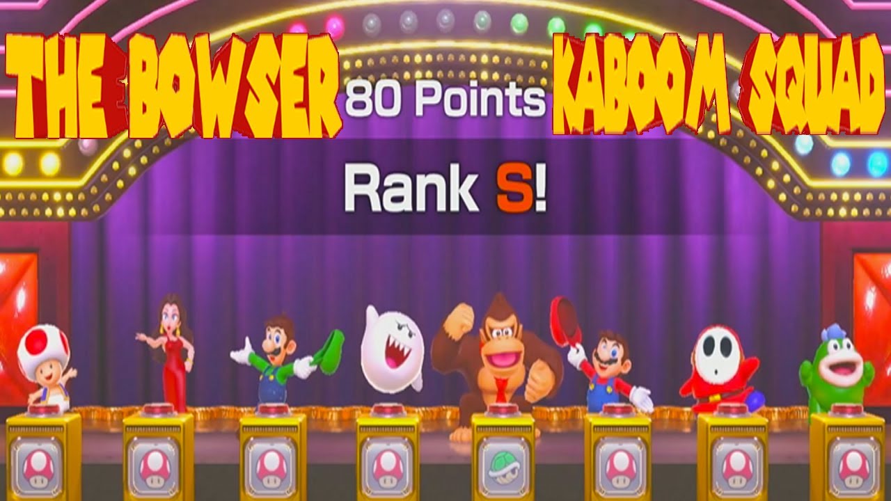 Super Mario Party Jamboree Bowser Kaboom Squad (Bomber Bills, Medium ...