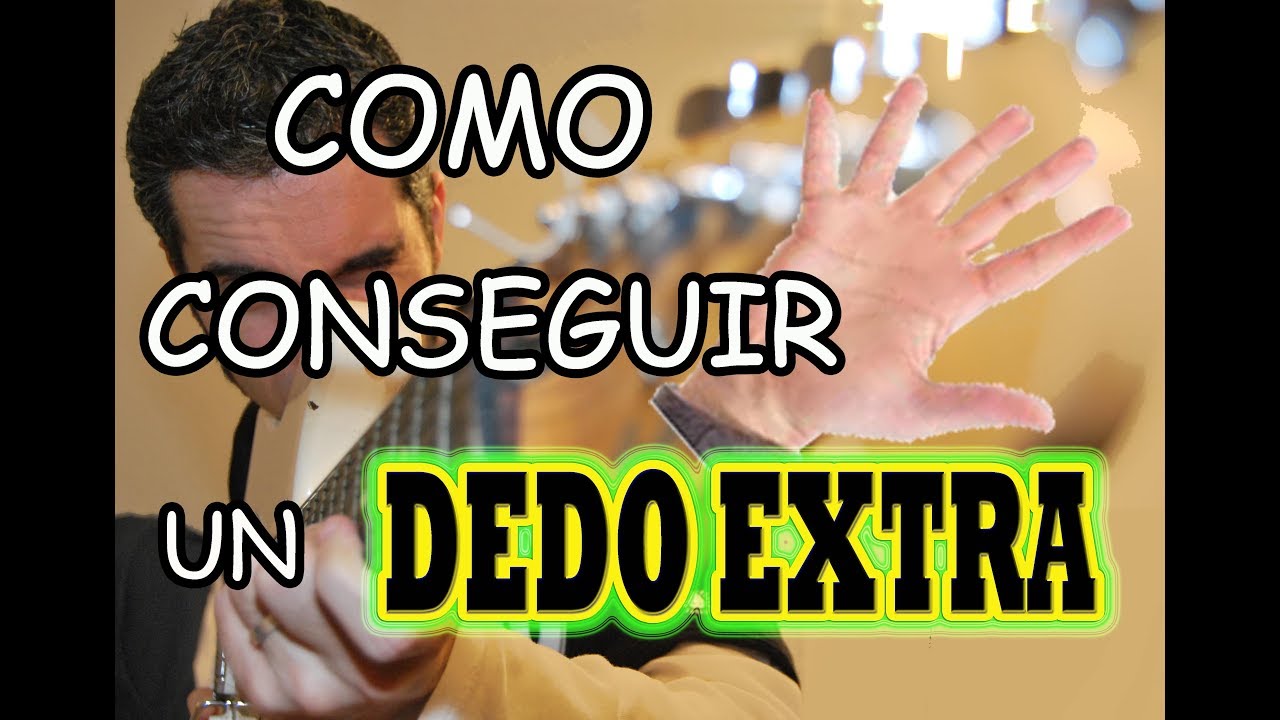 COMO CONSEGUIR UN DEDO EXTRA PARA TOCAR LA GUITARRA!! - YouTube