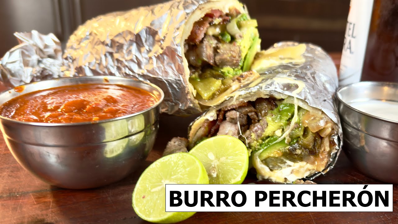 🌯Paso A Paso Burro Percherón de Rib Eye - YouTube