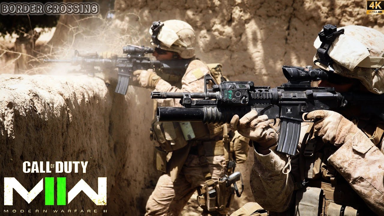 CALL OF DUTY MODERN WARFARE 2 4K60FPS #5 BORDERLINE #cod #gameplay #codmw2 #codmw3 #explore # ...
