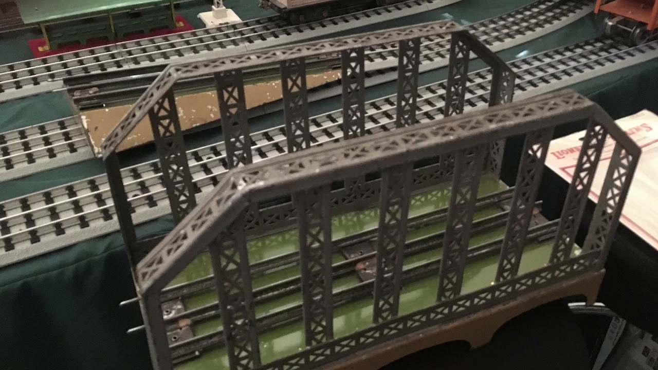 Dorian Wide Gauge bridge cleaned and installed on my layout - YouTube