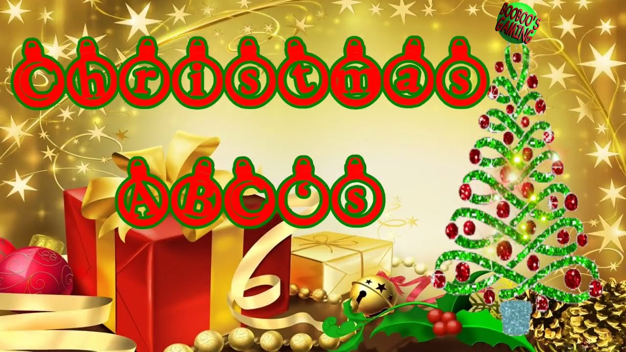 Christmas ABC's / Xmas Alphabet / Holiday Phonics #PreschoolLearning ...