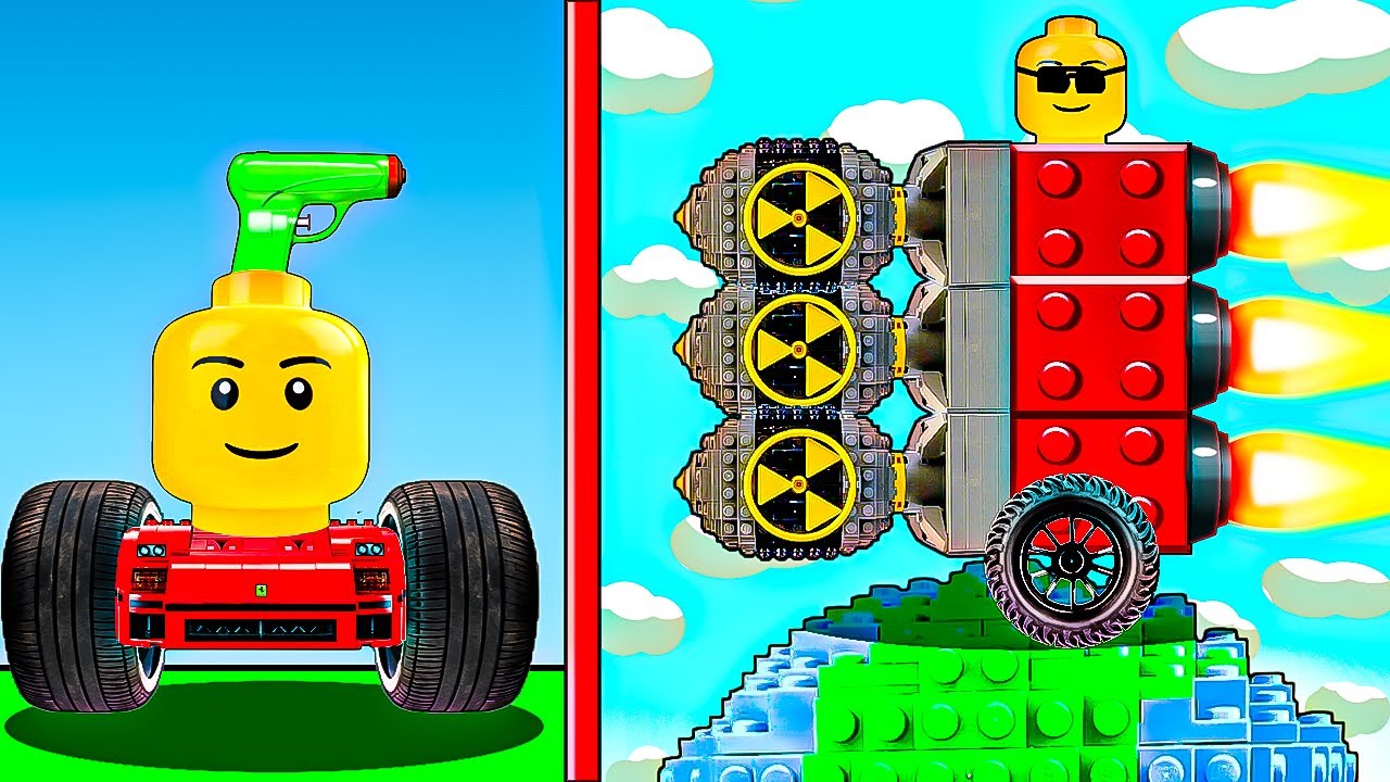 I turned legos into nukes - YouTube