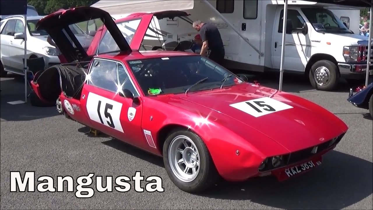 De Tomaso Mangusta Historic Race Car Walkaround - YouTube