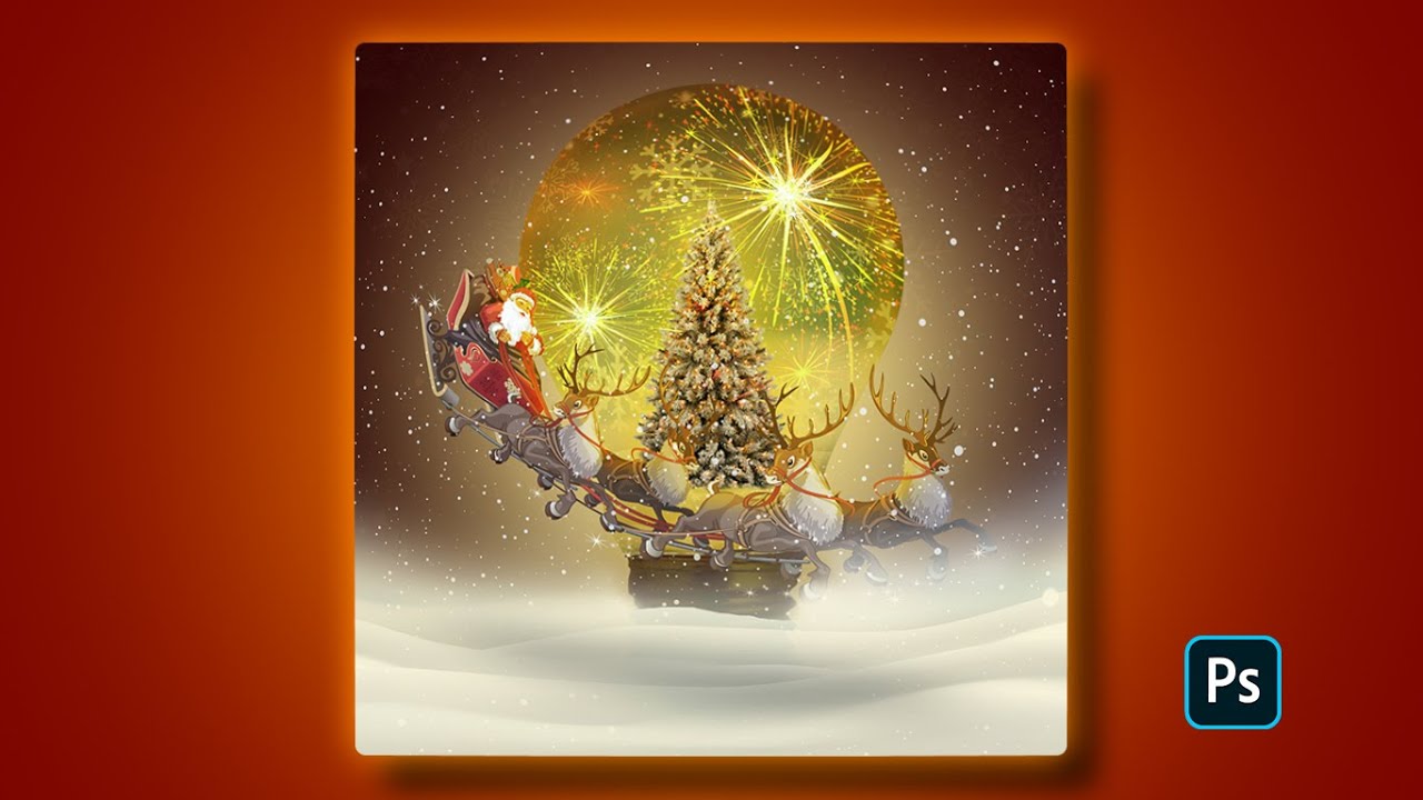 Christmas Magic Unveiled | Stunning Image Manipulation Using Photoshop ...