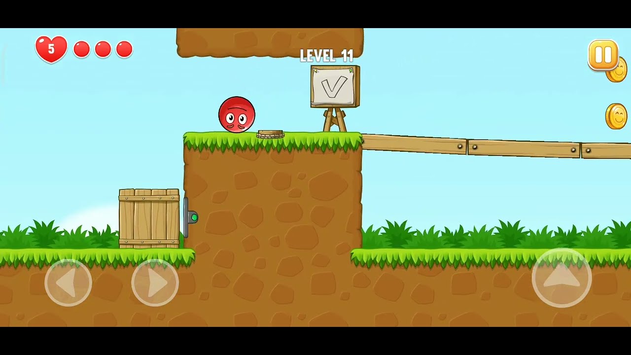 Bounce Ball Adventure Level 11 Original - YouTube