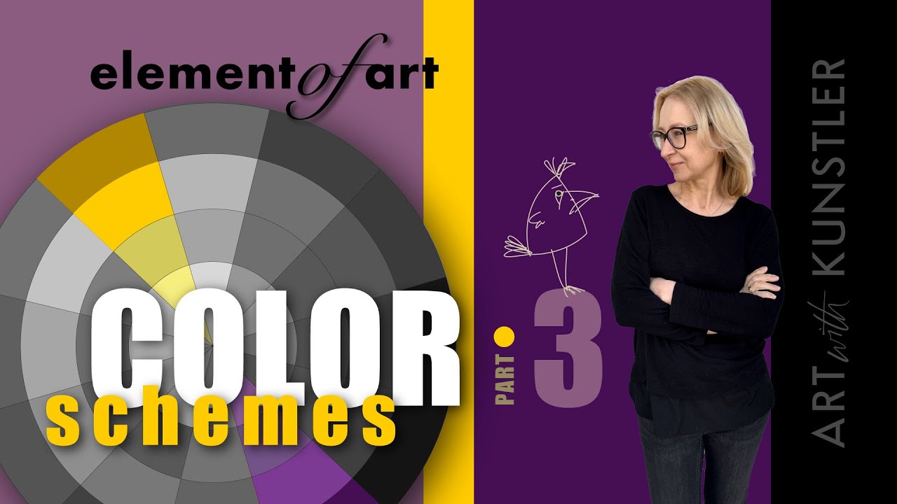 Color as an Element of Art. Part 3. Color schemes - YouTube