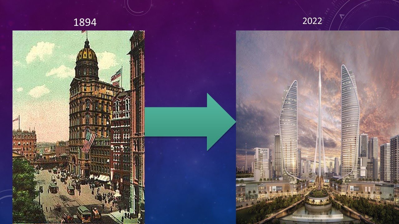 EVOLUTION OF WORLD'S TALLEST BUILDINGS l 1890 2022 l DIVERSE SKILLS ...