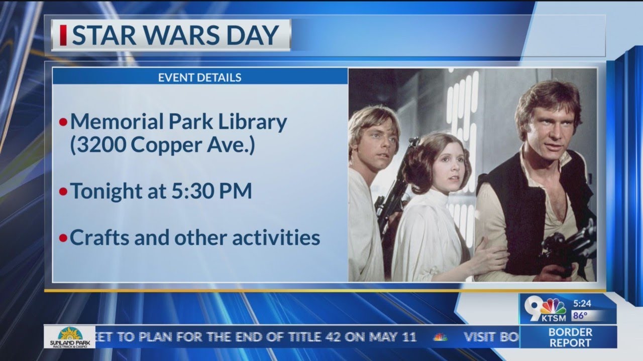 Star Wars Day on Thursday, May 4. - YouTube