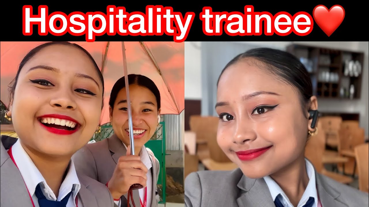 Get ready with me for class #hospitality #trainee - YouTube