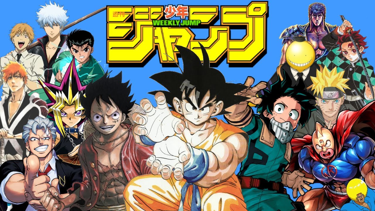 [Outdated] Evolution of Shonen Jump anime openings (1968-2025) - YouTube