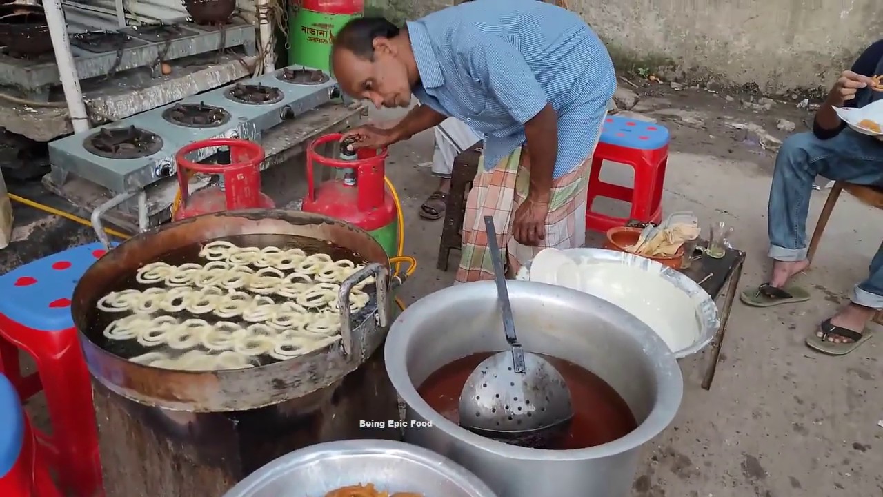 jalebi making || how to - YouTube