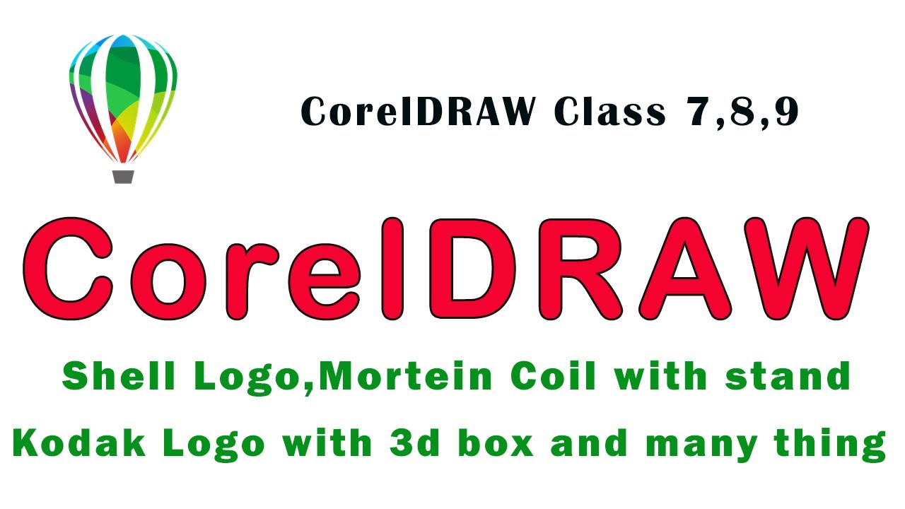 CorelDRAW logoes - Learn CorelDRAW Complete Course |Coreldraw Class ,6 ...