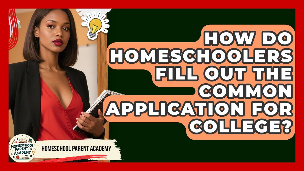 How Do Homeschoolers Fill Out The Common Application For College ...