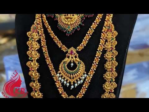 Complete Bridal Jewellery Set Collection - YouTube