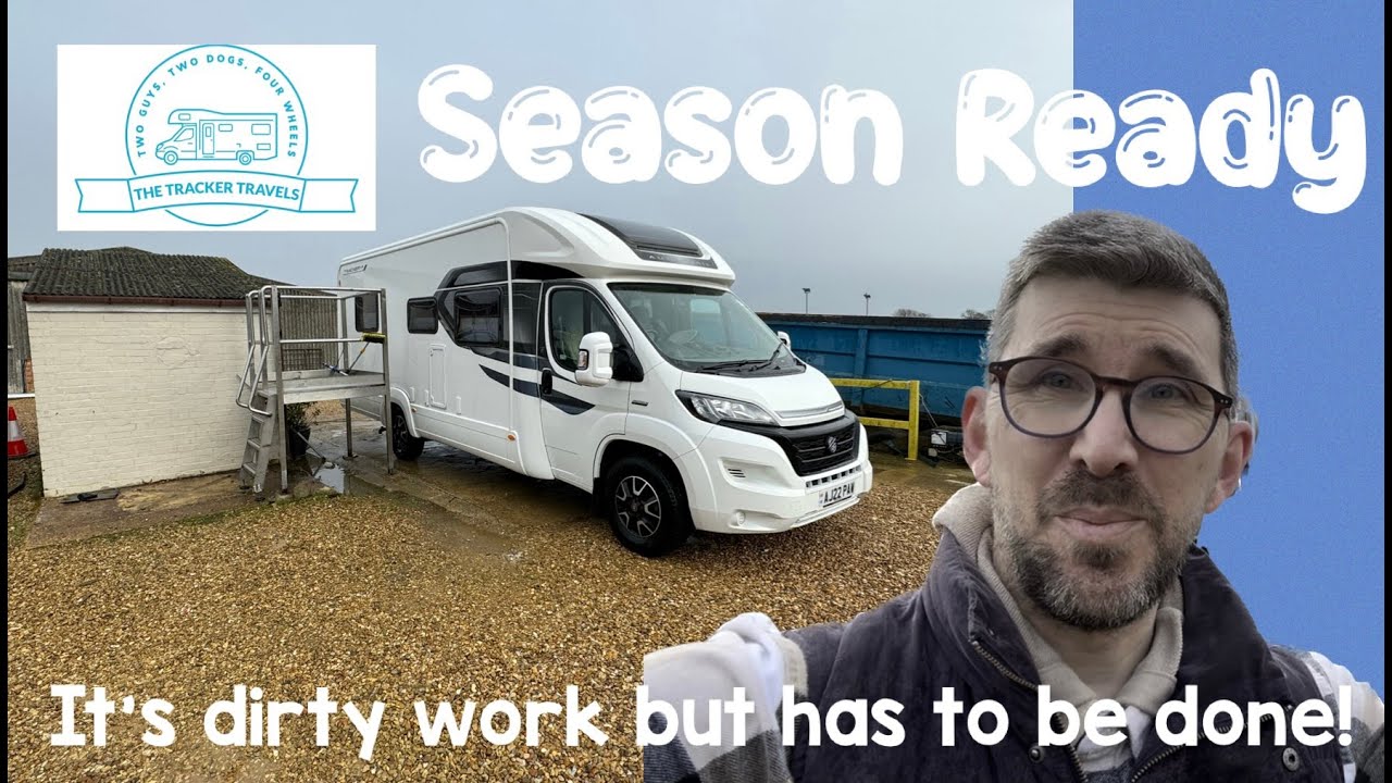 MOTORHOME Cleaning - DIRTY work but has to be done! Spring Cleaning and ...