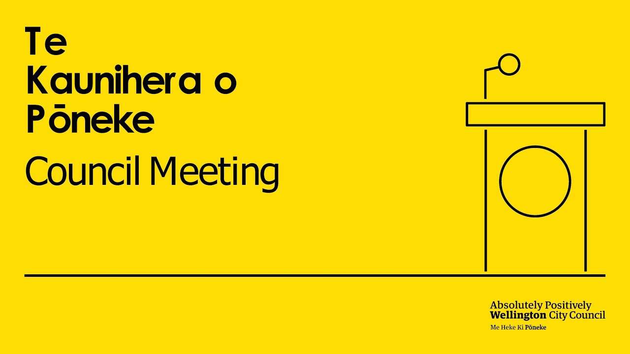 Te Kaunihera o Pōneke | Council - 07 Mahuru September 2023 - YouTube