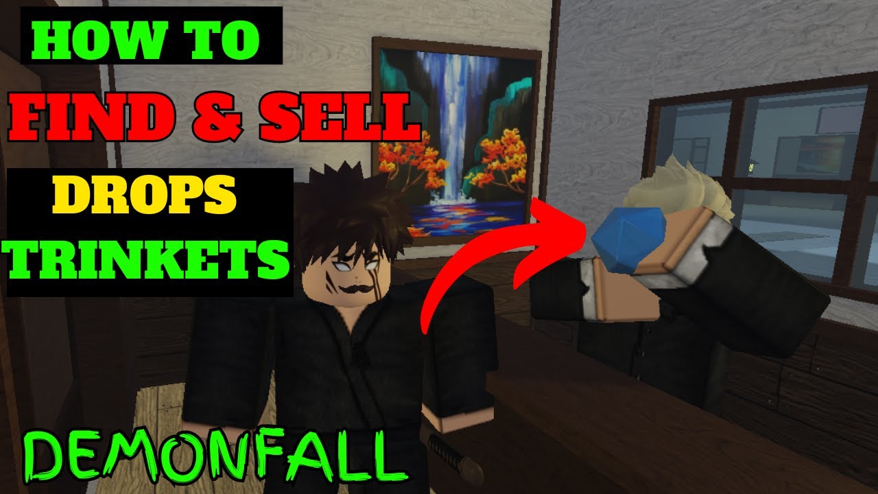 How to Find & Sell Your Trinkets To get Coins In Demonfall! Beginners ...