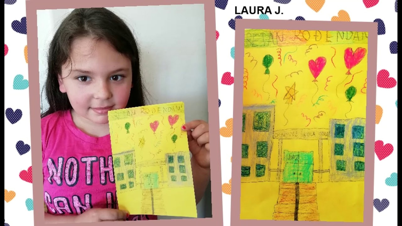 Sretan 161. rođendan OŠ Odra, 1.b razred - YouTube