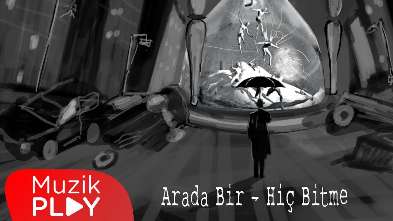 Arada Bir - Hiç Bitme (Official Lyric Video) - YouTube