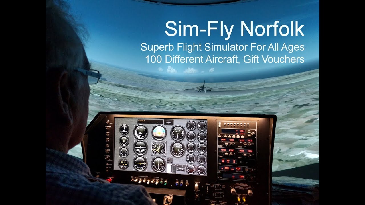 Sim-Fly Norfolk. Flight Simulator Experience, Flight Training - YouTube