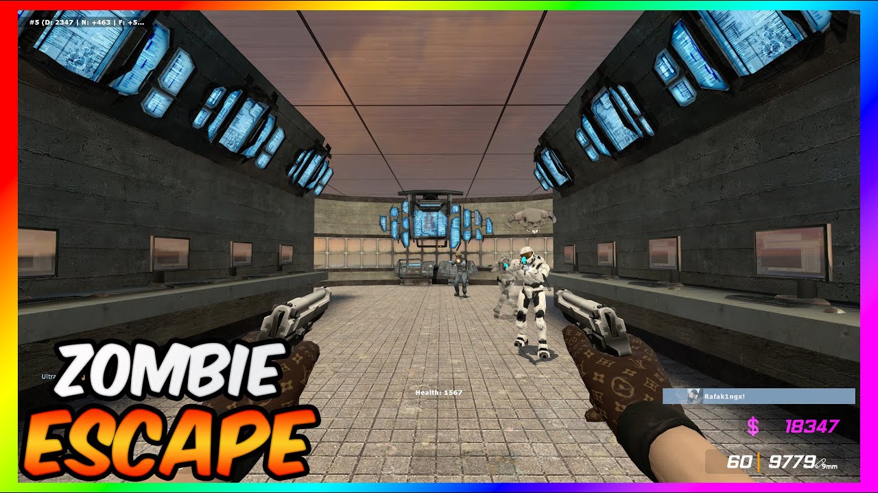 Counter-Strike: Source Zombie Escape on NiDE | ze_2012_fix2 - YouTube