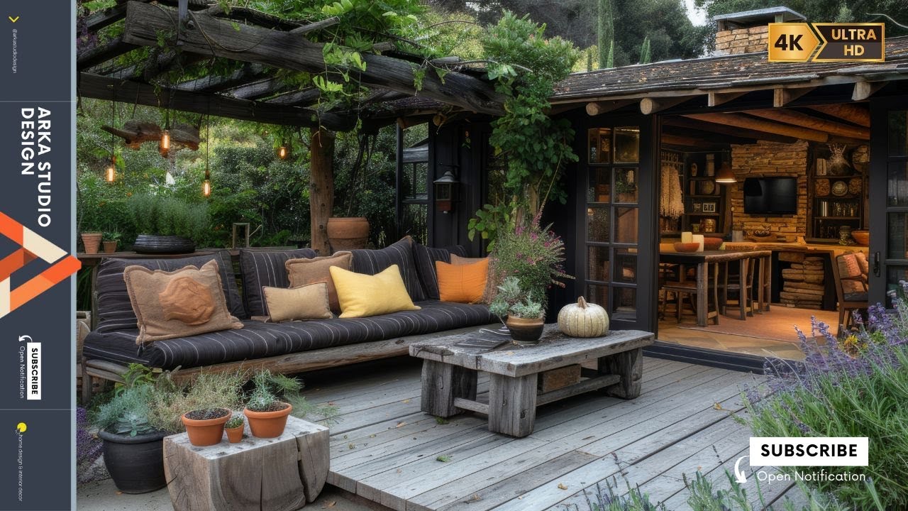 Rustic Garden Magic: Cozy Backyard Retreat Ideas for Small Spaces - YouTube