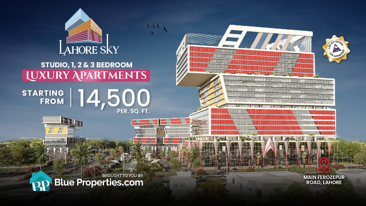 Lahore Sky | Tallest LDA-Approved Building of Punjab | BlueProperties ...