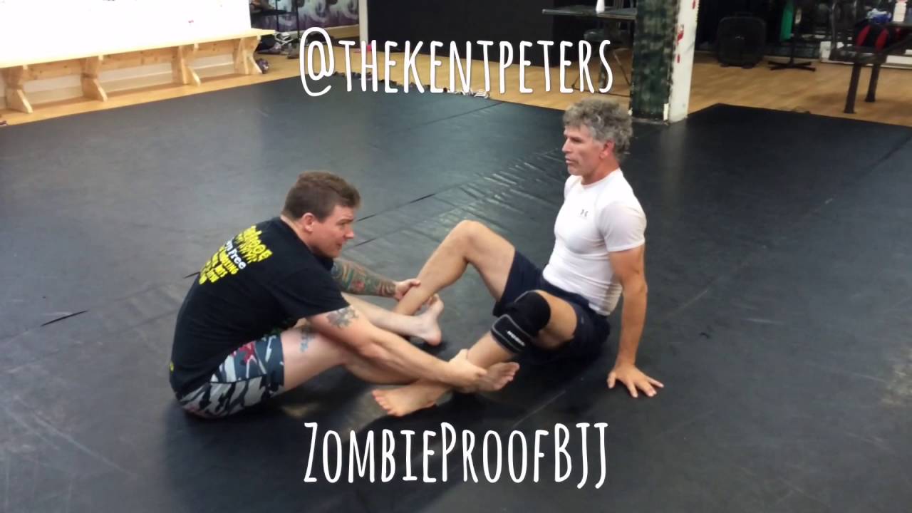 Idiot Sweep To Straight Ankle Lock - ZombieProof Brazilian Jiu-Jitsu ...