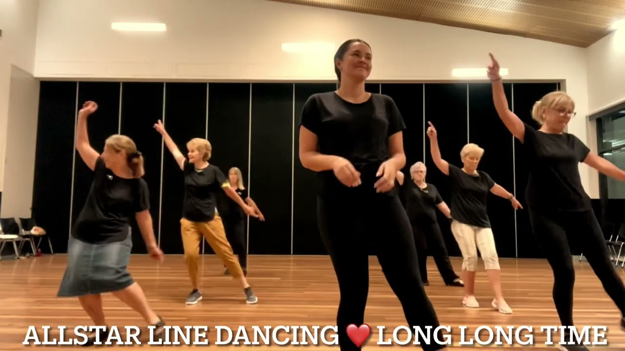 Lon Long Time Line Dance - YouTube