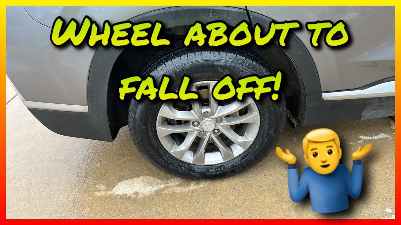 WHEEL WAS ABOUT TO FALL OFF!!! - YouTube