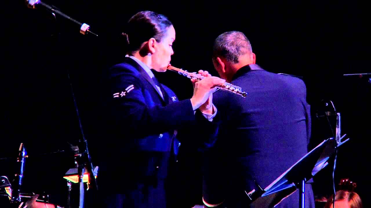 USAF Band of Flight - Ibert Flute Concerto mvt III - YouTube