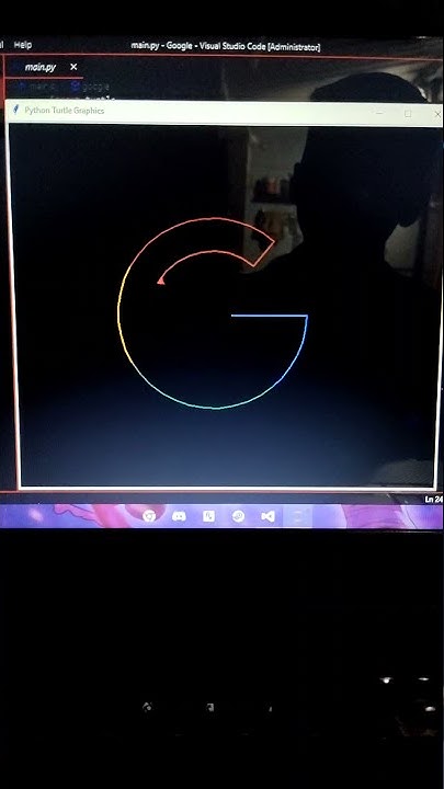 Draw Google Logo With Python - YouTube