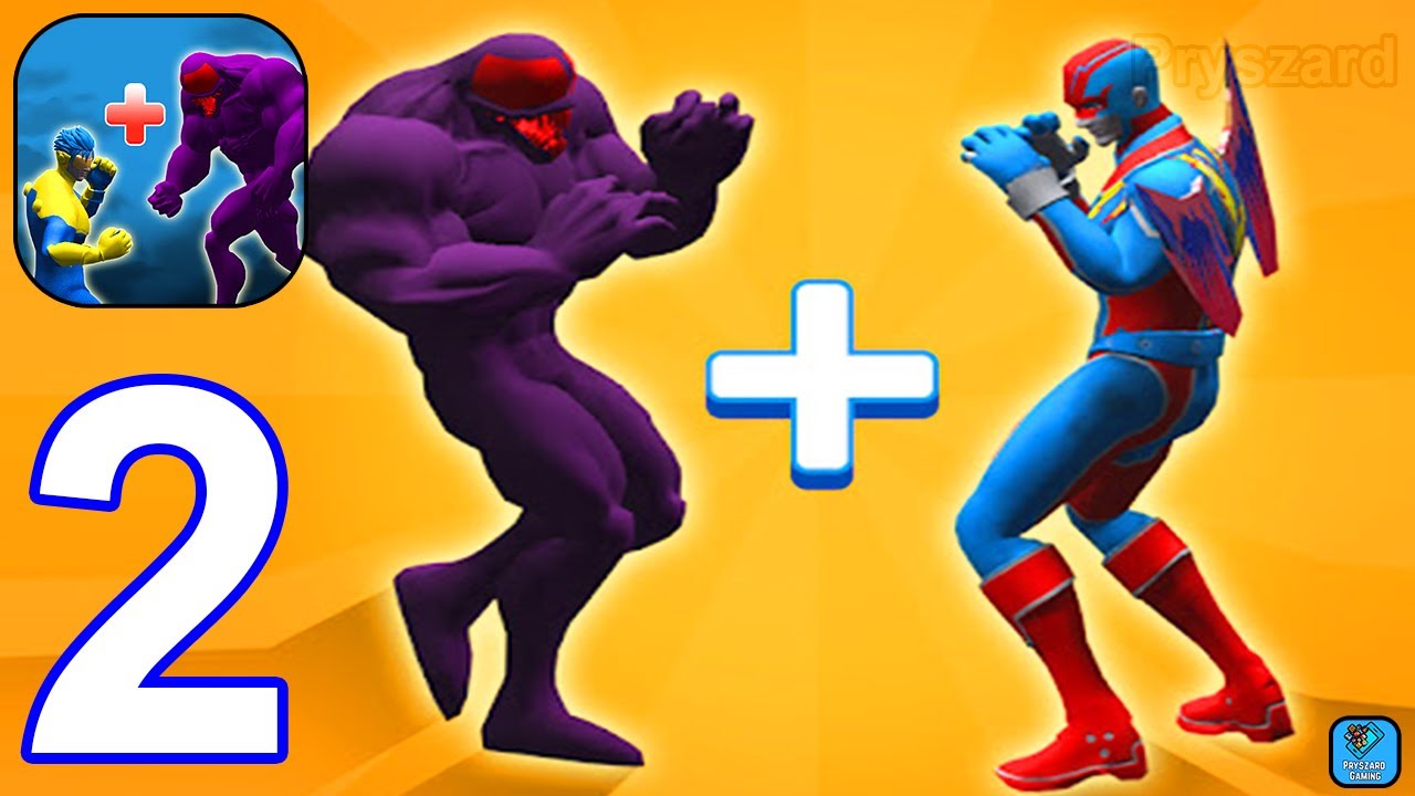 Merge Master: Superhero Fight - Gameplay Walkthrough Part 2 Levels 14 ...