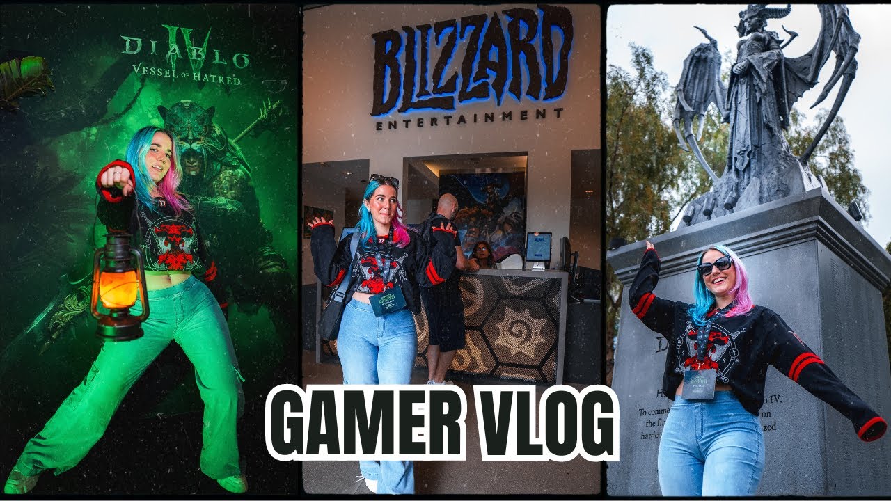VLOG GAMER - Fui a los estudios de Blizzard - YouTube