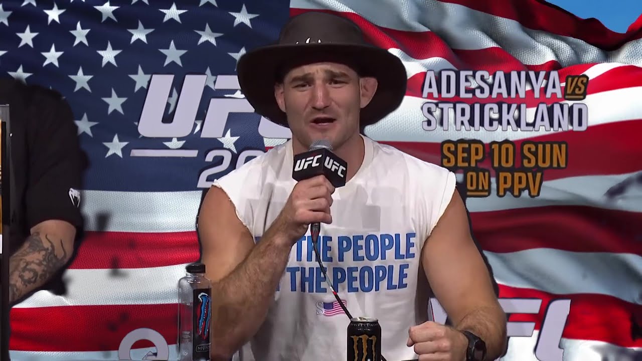 UFC 293 Press Conference Highlights - YouTube