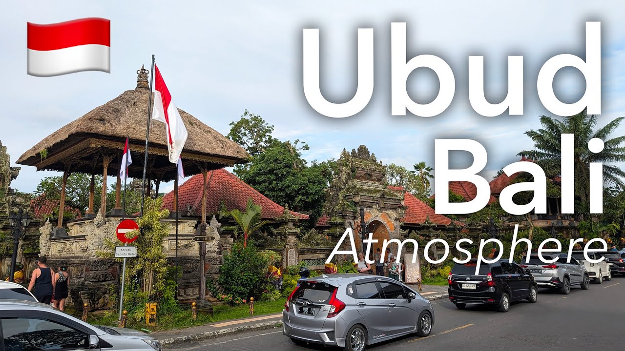 🇮🇩 Ubud City Walk in 4K: Cultural And Spiritual Center | Bali ...