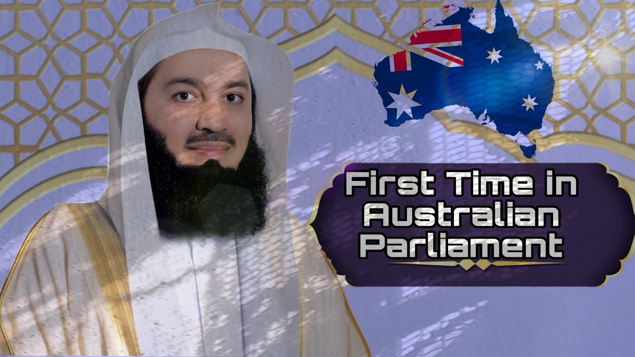 Mufti Menk's Inspirational Speech at Australian Parliament House | A ...