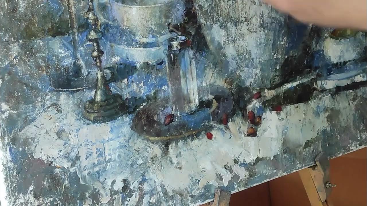 Как легко написать стеклянный предмет в живописи? Технический прием от ...