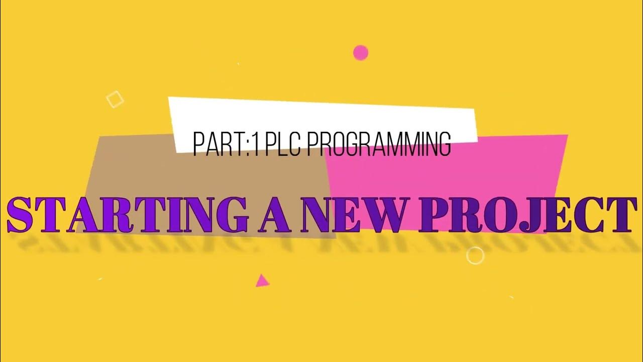 Plc Programming Part 1 Creating New Project Hindi Youtube