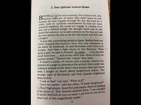 Adventures of Don Quixote Chapter 2: Don Quixote Leaves Home - YouTube