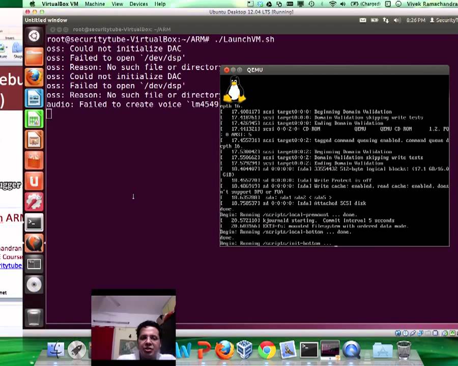 SecurityTube GNU Debugger Expert: Part 11: Setting up Debian ARMEL in QEMU - YouTube